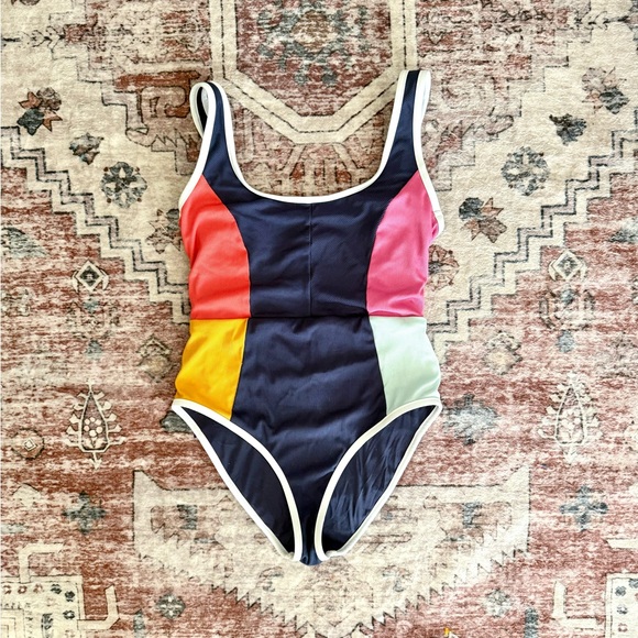 Rip Curl | Swim | Rip Curl Pink And Red One Piece Swimsuit | Poshmark